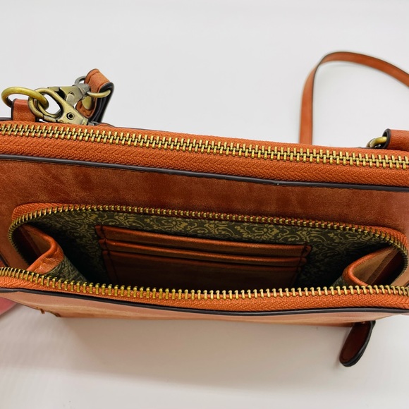 Joy Susan | Bags | Joy Susan Vegan Leather Crossbody In Terra Cotta ...